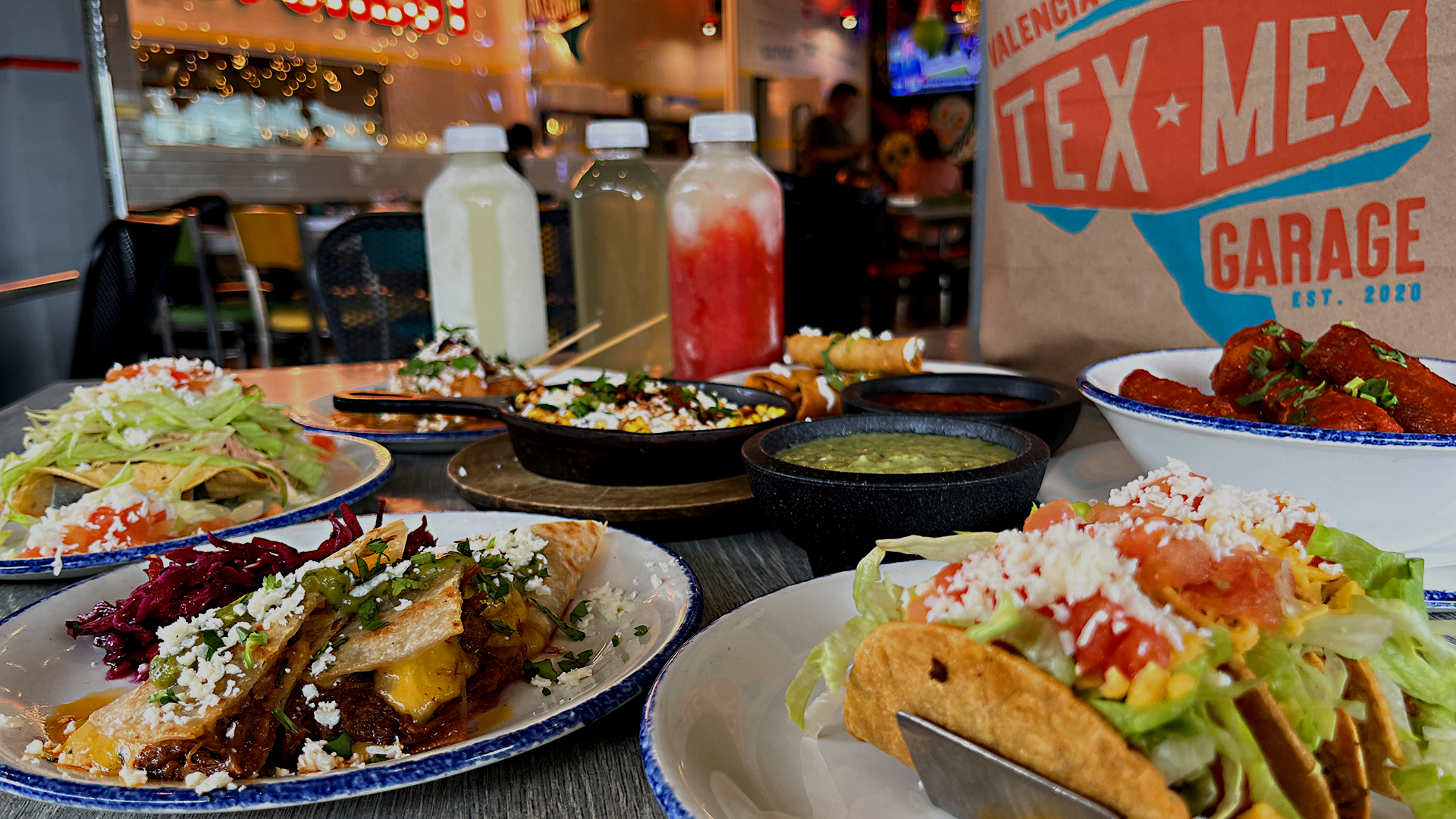 Valencia's Tex Mex Garage® Restaurant – Houston Made, from Scratch ...